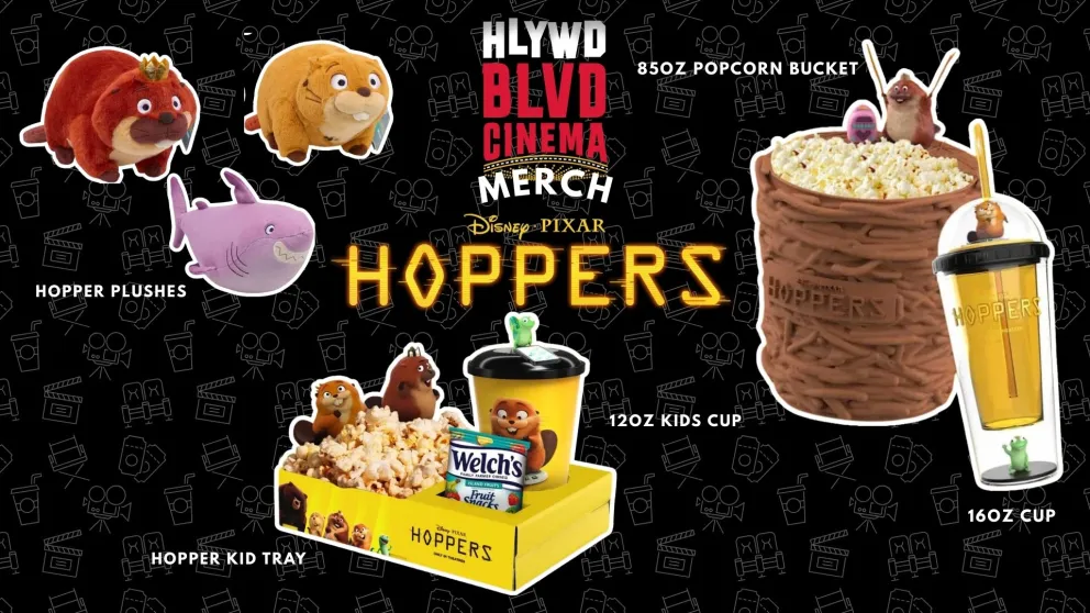 Movie Merch | Hollywood Blvd Cinema - Dinner and a Movie